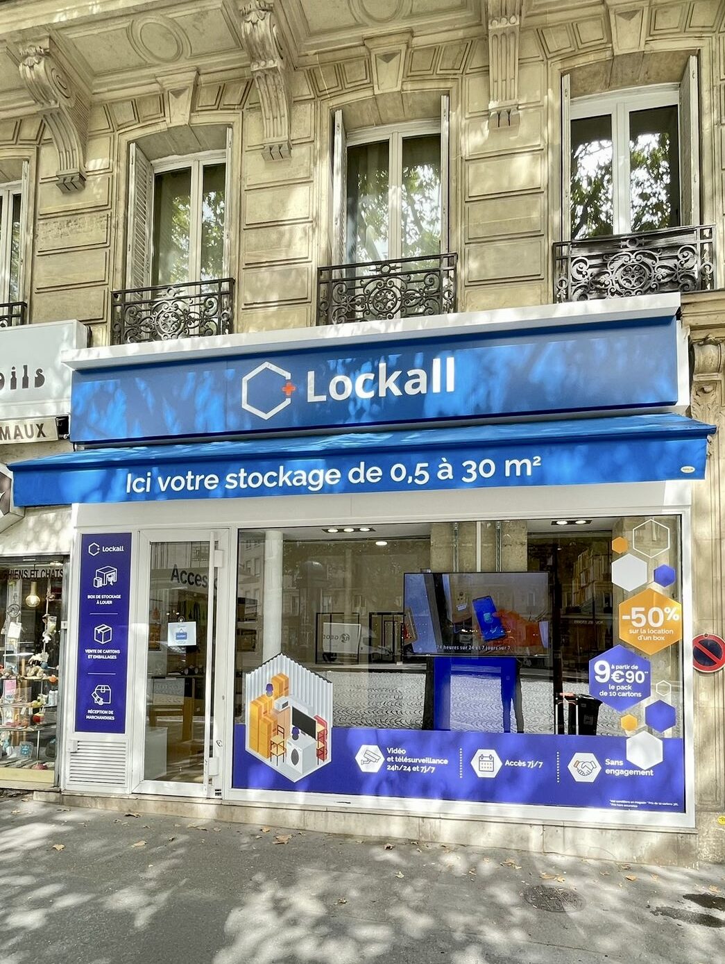 Location de box à Paris 8eme - Self stockage et garde-meuble